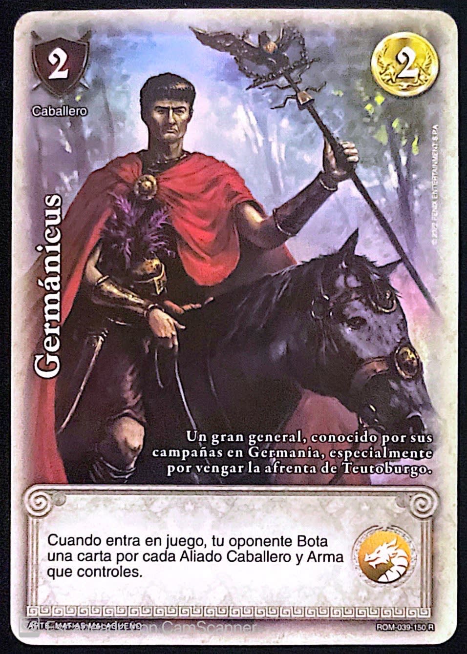 Germanicus | One up store | Los Mejores Accesorios Para Tus Cartas