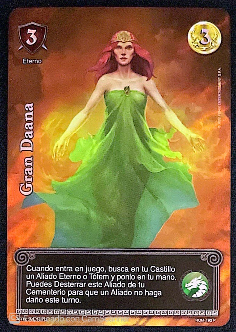 Gran Daana Dorada | One up store | Los Mejores Accesorios Para Tus Cartas