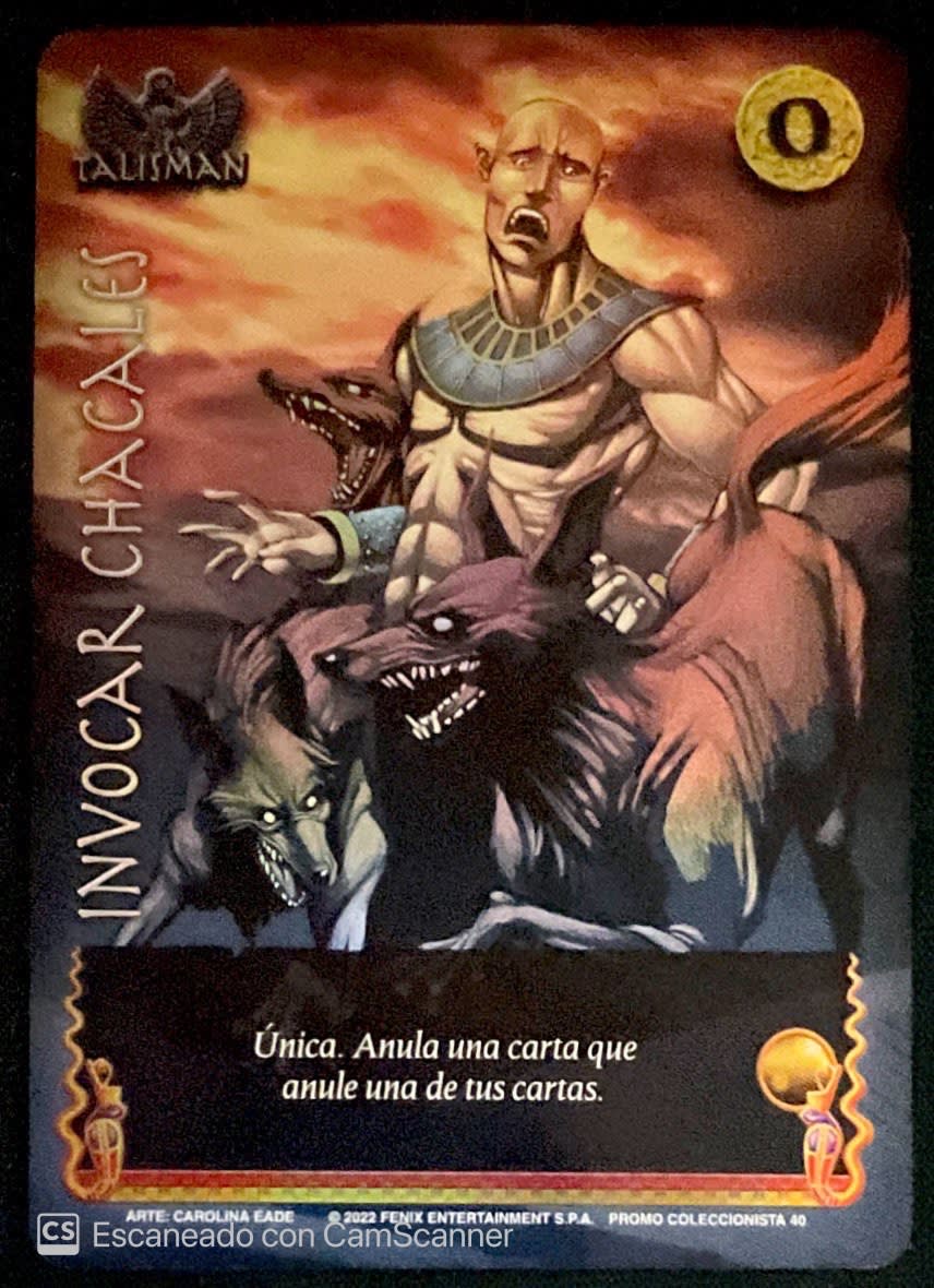 Invocar Chacales Coleccionista | One up store | Los Mejores Accesorios Para Tus Cartas