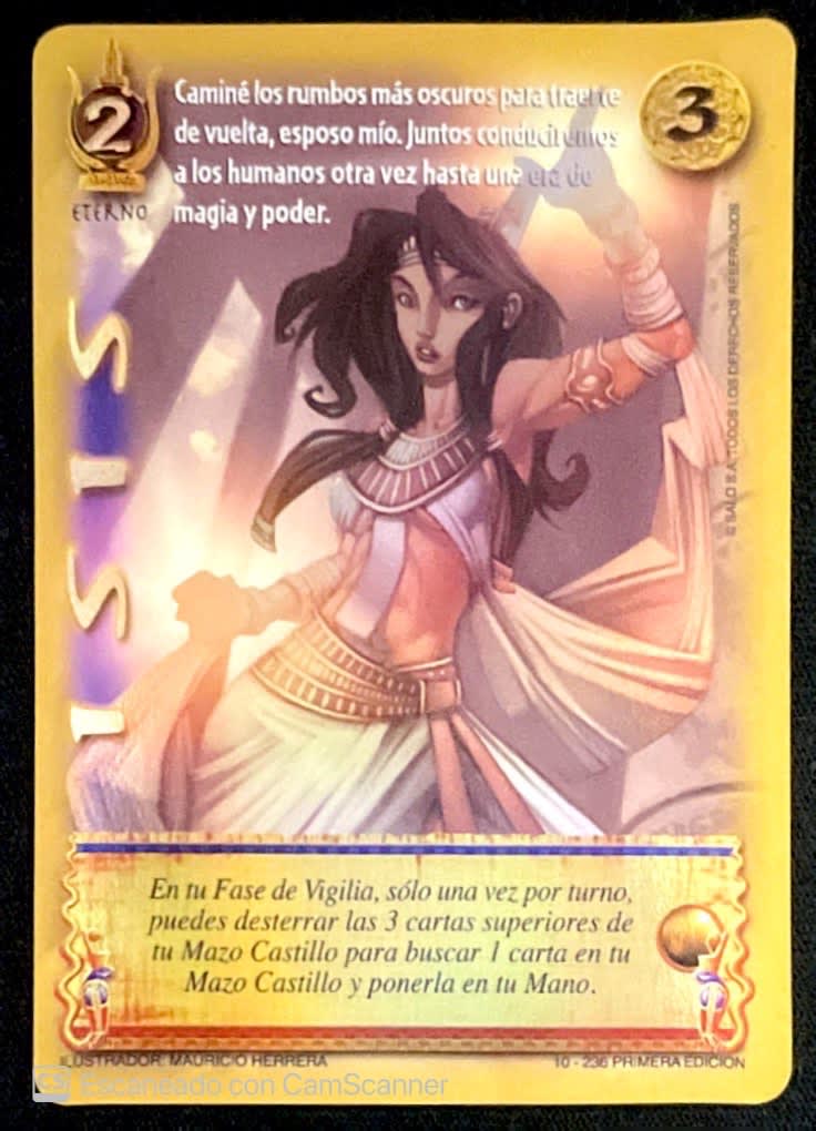 Isis | One up store | Los Mejores Accesorios Para Tus Cartas