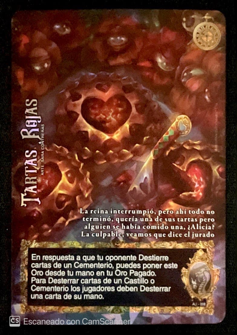 Tartas Rojas | One up store | Los Mejores Accesorios Para Tus Cartas