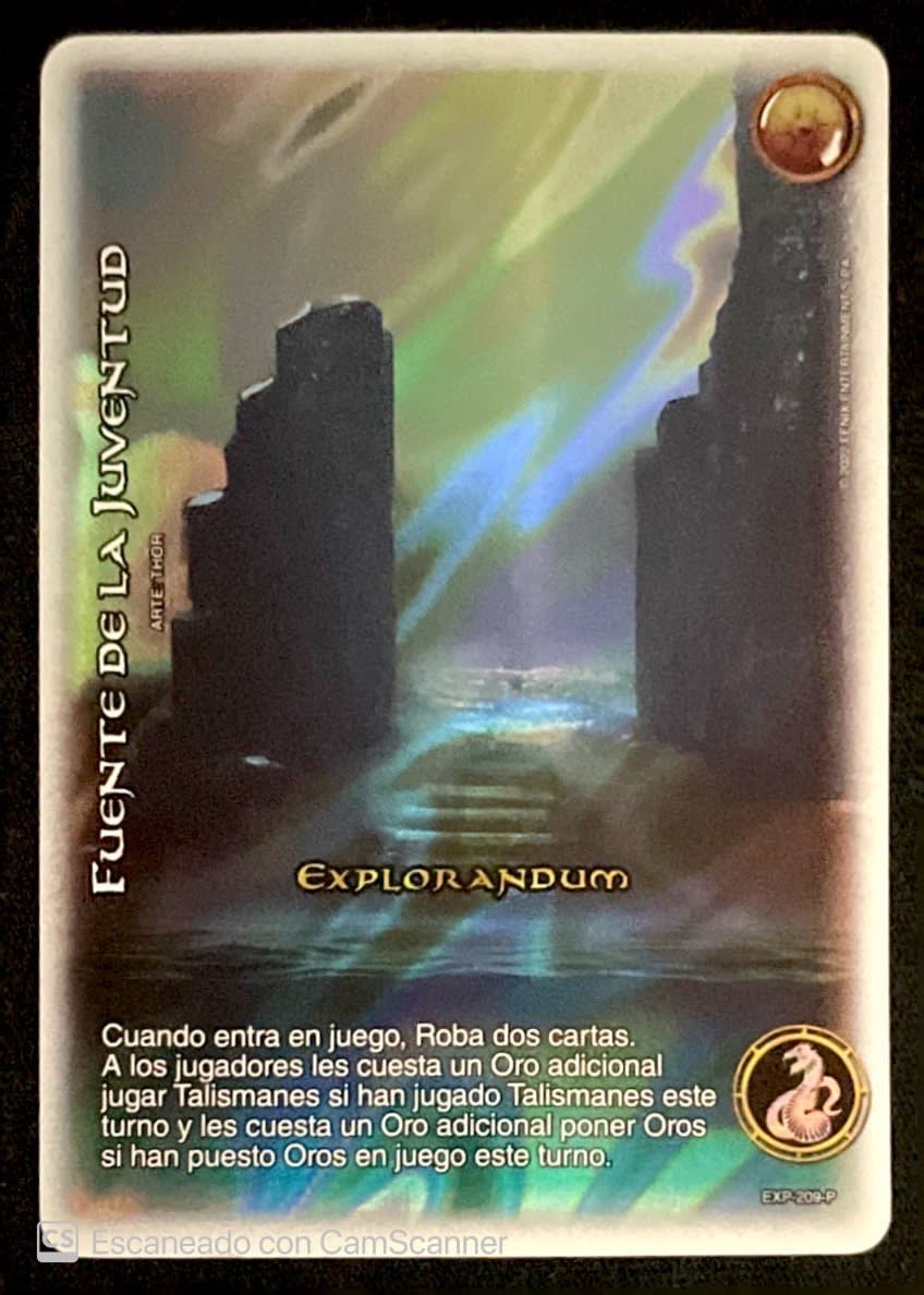 Fuente de la Juventud Coleccionista | One up store | Los Mejores Accesorios Para Tus Cartas