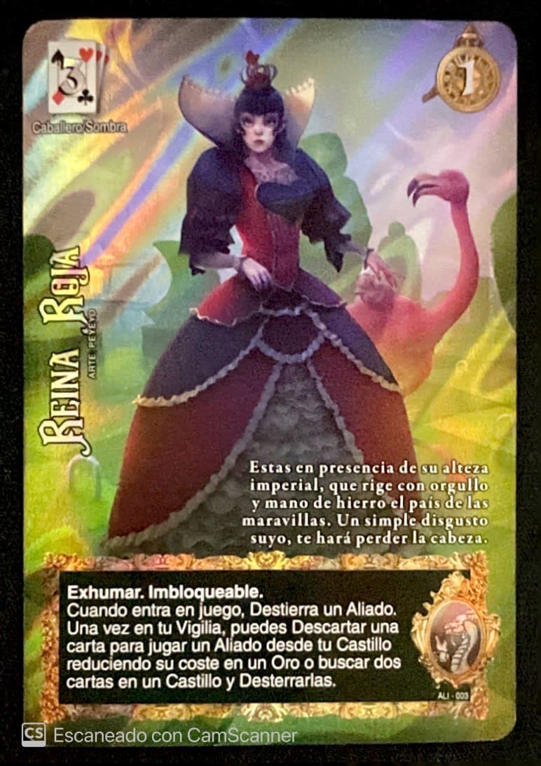 Reina Roja | One up store | Los Mejores Accesorios Para Tus Cartas