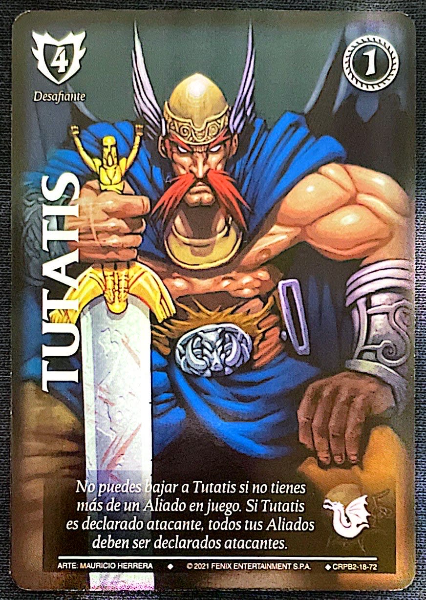 Tutatis Black | One up store | Los Mejores Accesorios Para Tus Cartas