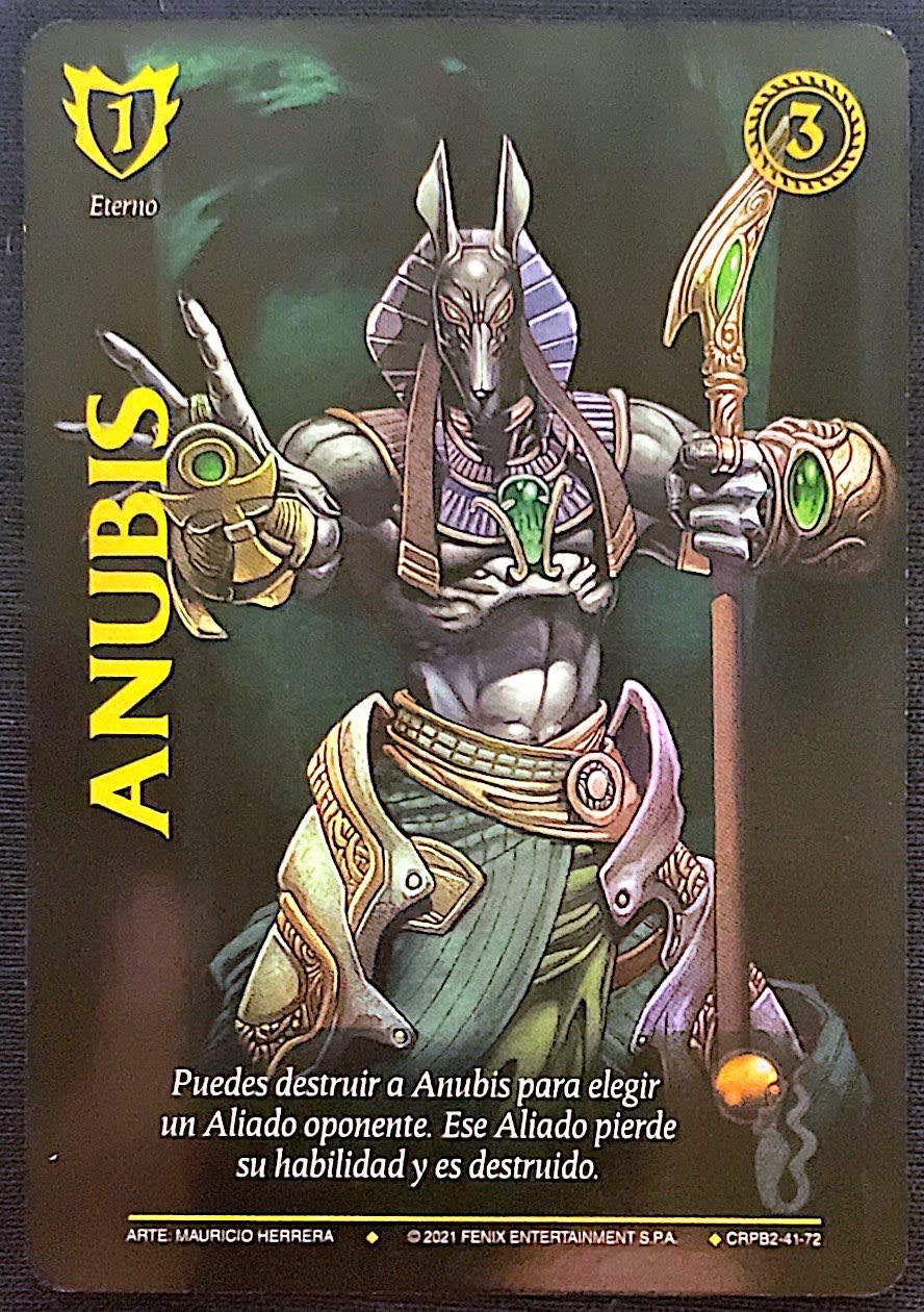 Anubis Black | One up store | Los Mejores Accesorios Para Tus Cartas