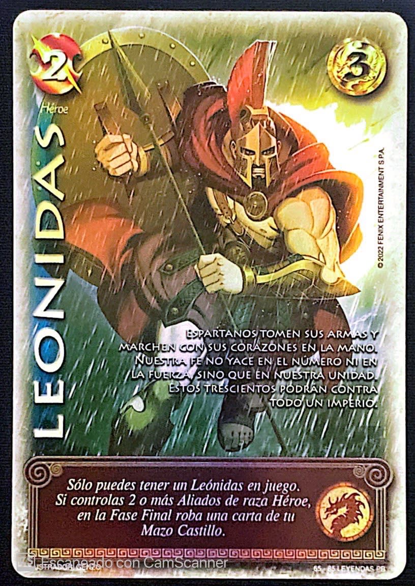 Leonidas | One up store | Los Mejores Accesorios Para Tus Cartas