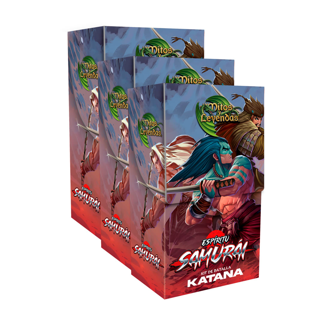 Kit De Batalla Espiritu Samurai - Katana X3 | One up store | Los ...