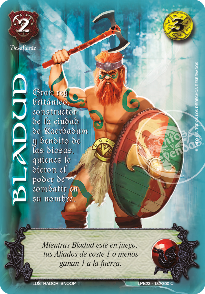 Bladud | One up store | Los Mejores Accesorios Para Tus Cartas