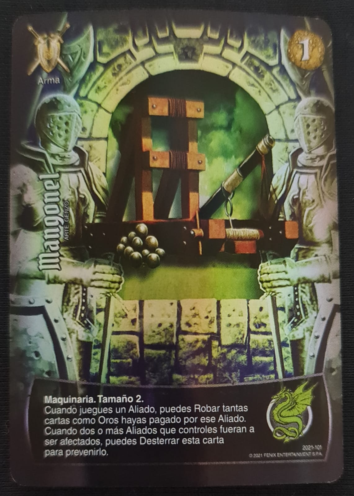 Mangonel | One up store | Los Mejores Accesorios Para Tus Cartas