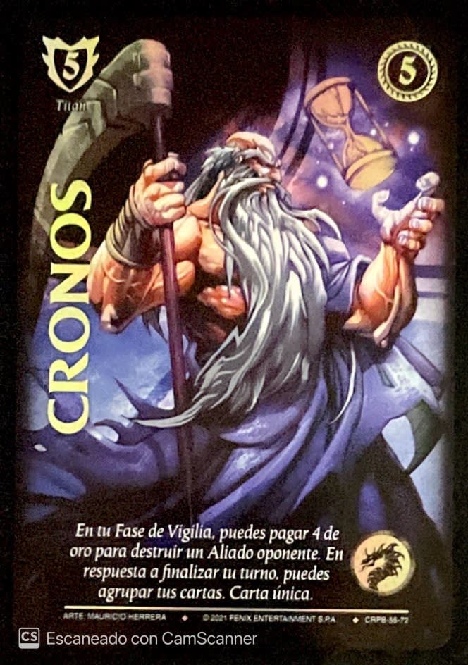 Cronos Black | One up store | Los Mejores Accesorios Para Tus Cartas