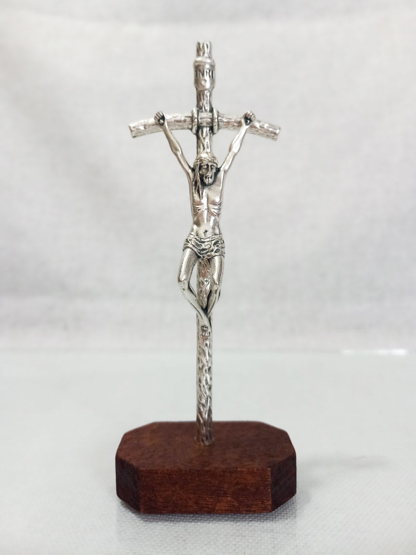 CRUZ PAPAL CON BASE | Librería El Arca