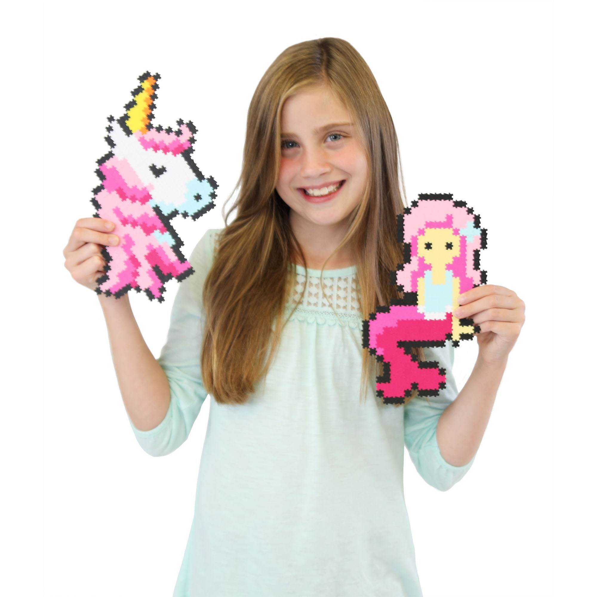 JIXELZ PUZZLE DE PIXELES 700 PC SET, FANTASIA | Aboc