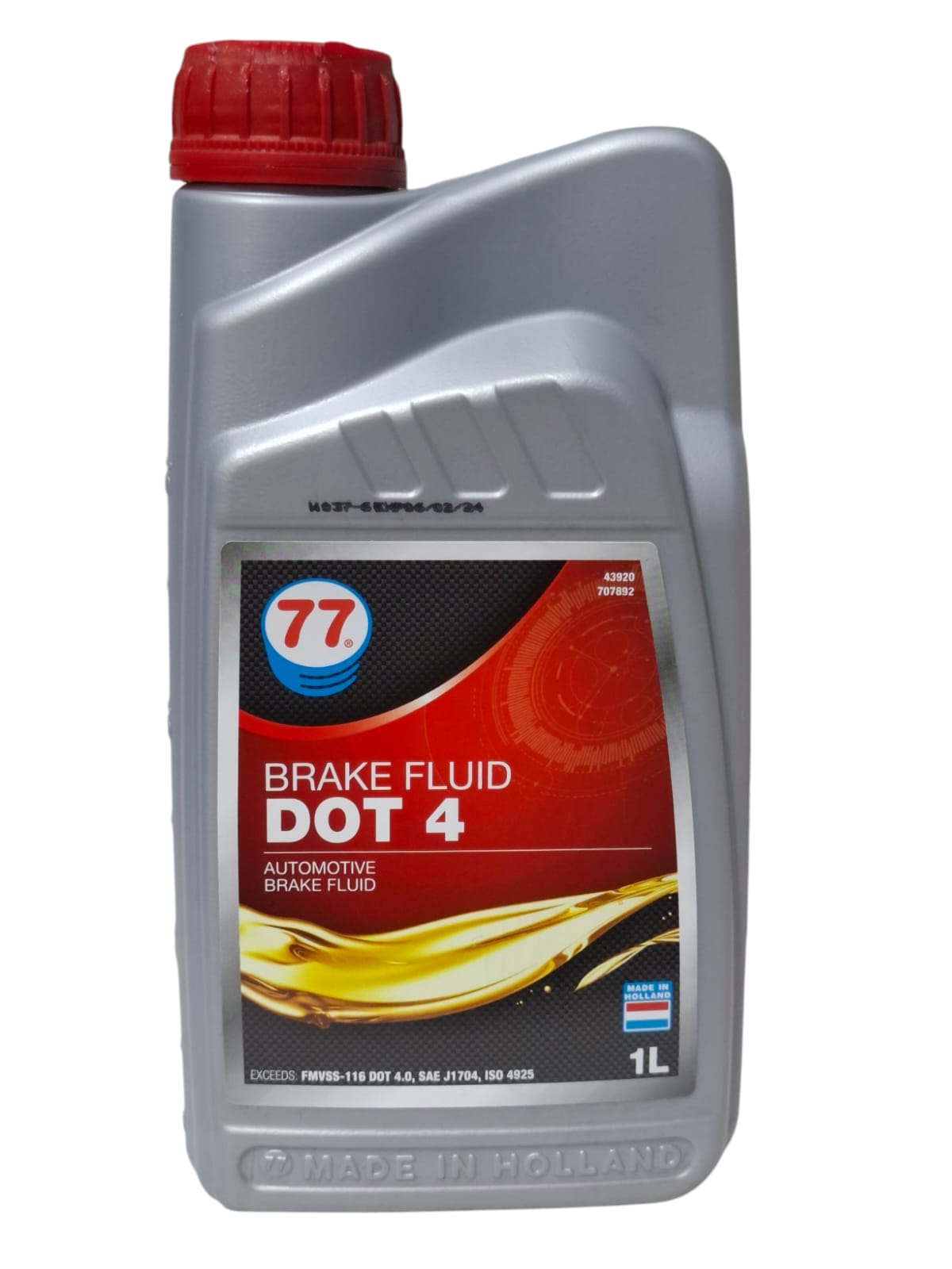 77 LUBRICANTS LIQUIDO FRENOS DOT4 1 L 43920 | Motoro Chile