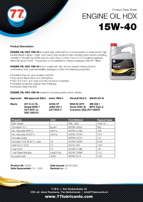 77 Lubricants | Motoro Chile