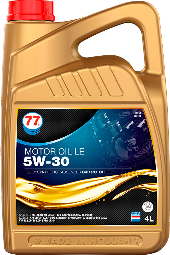 77 LUBRICANTS 5W30 Aceite Motor LE SN 4 L C3 | Motoro Chile
