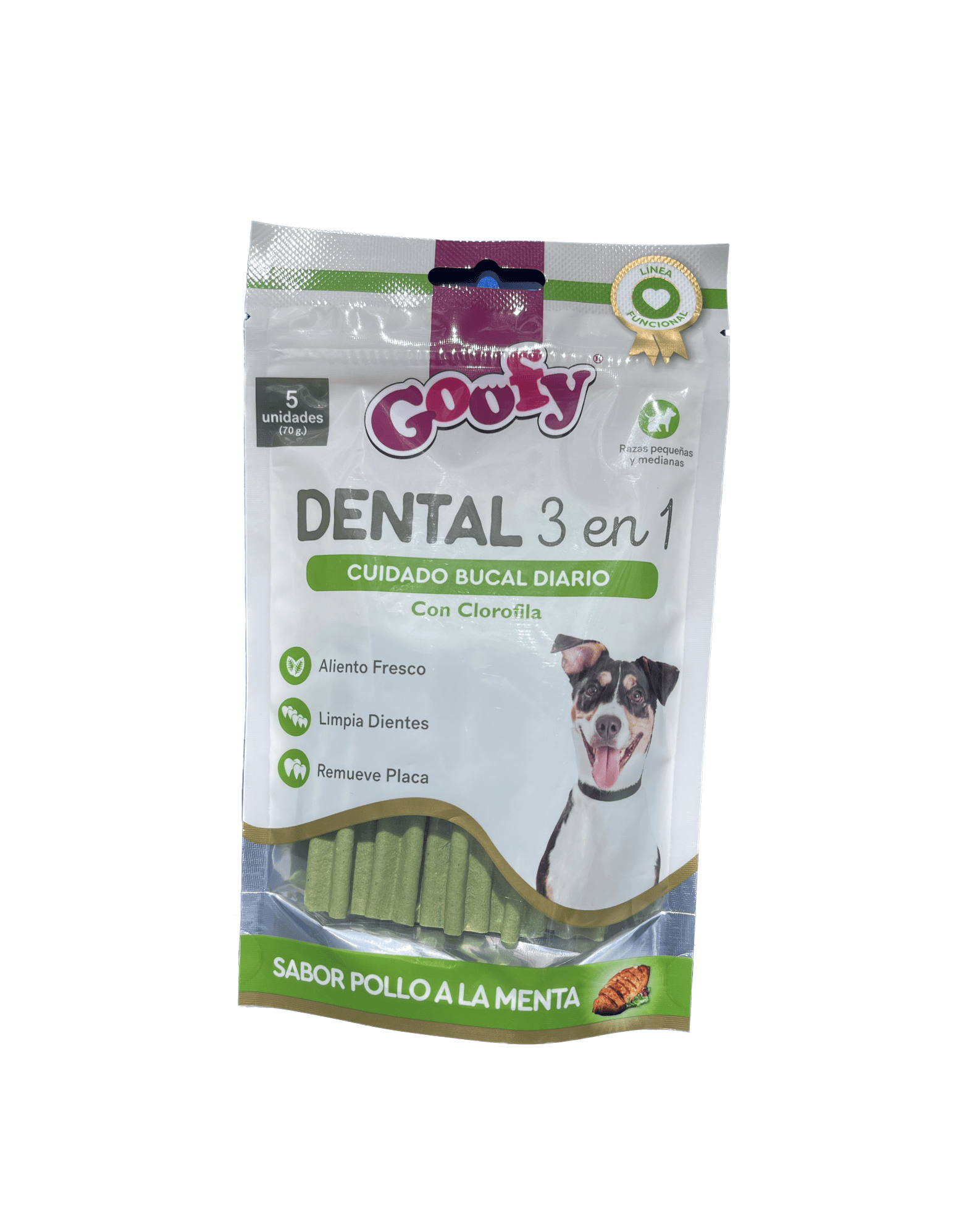 SNACK PERRO - GOOFY - STICKS DENTAL 3 EN 1 | ValdiPets | Veterinaria y ...