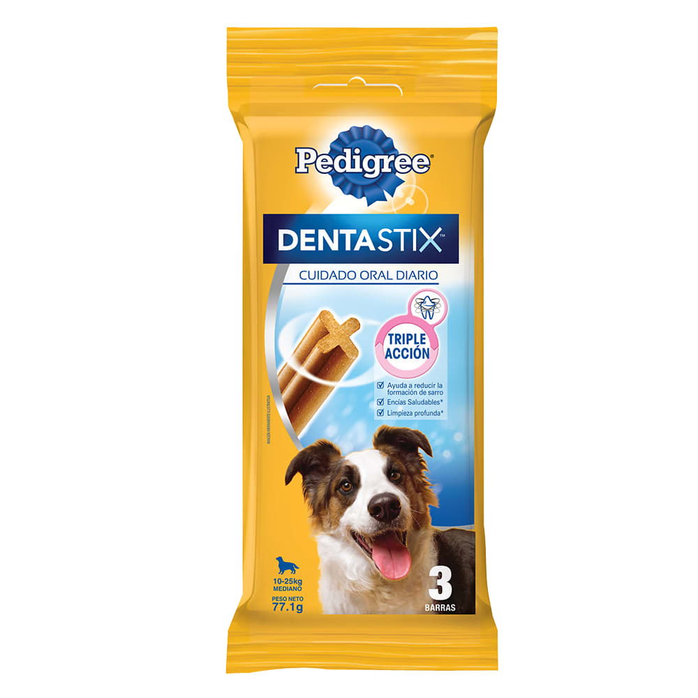 SNACK PERRO - PEDIGREE - DENTASTIX ADULTO RAZA MEDIANA | ValdiPets ...