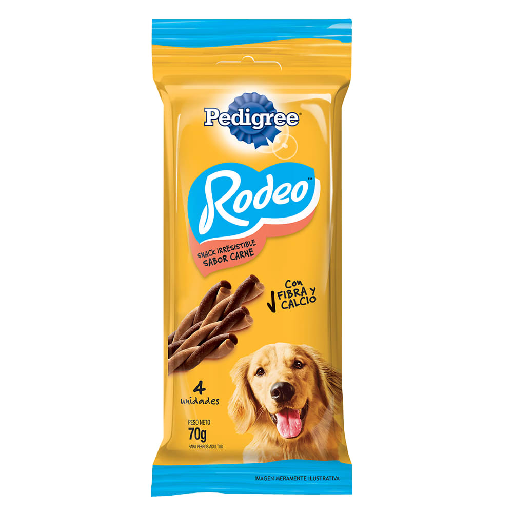 SNACK PERRO - PEDIGREE - RODEO SABOR CARNE | ValdiPets | Veterinaria y ...