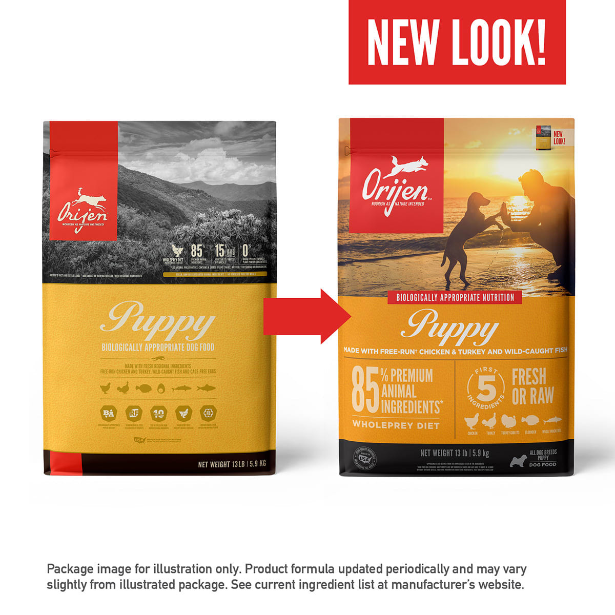 ALIMENTO PERRO - ORIJEN - PUPPY | ValdiPets | Veterinaria y Tienda para mascotas