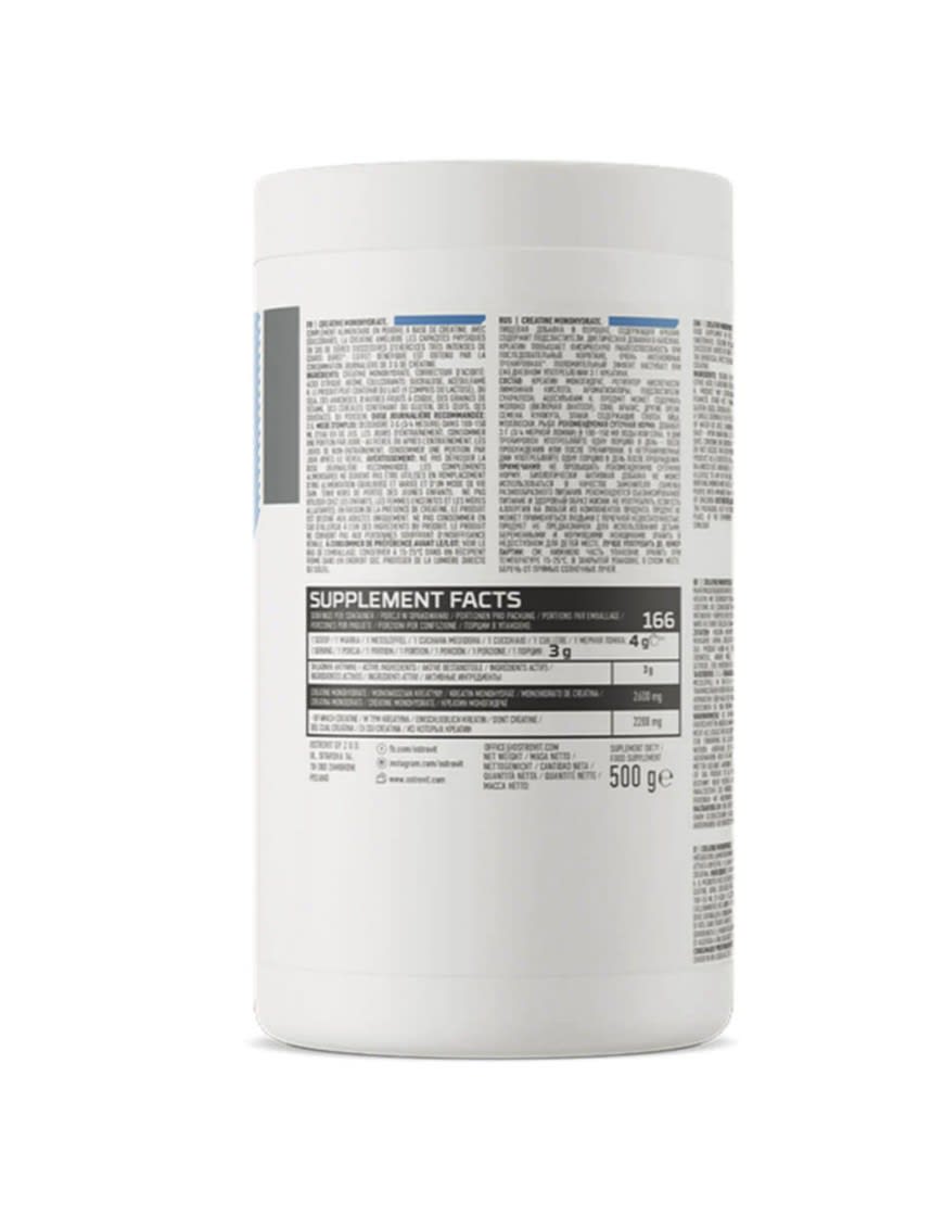 CREATINE MONOHYDRATE OSTROVIT 500G | STRONGEST.CL
