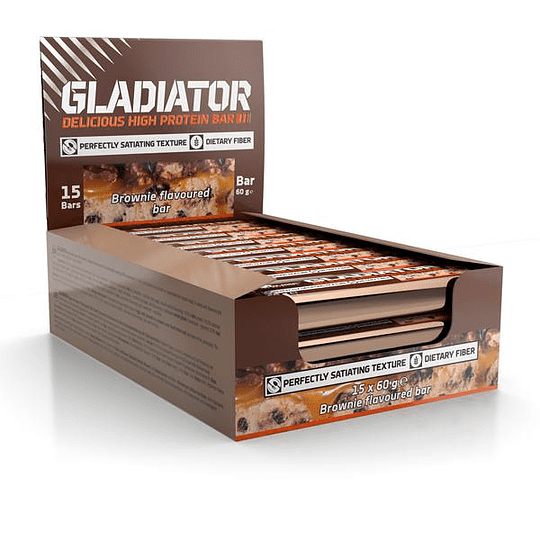 Gladiator Protein Bar 60 gramos | STRONGEST.CL