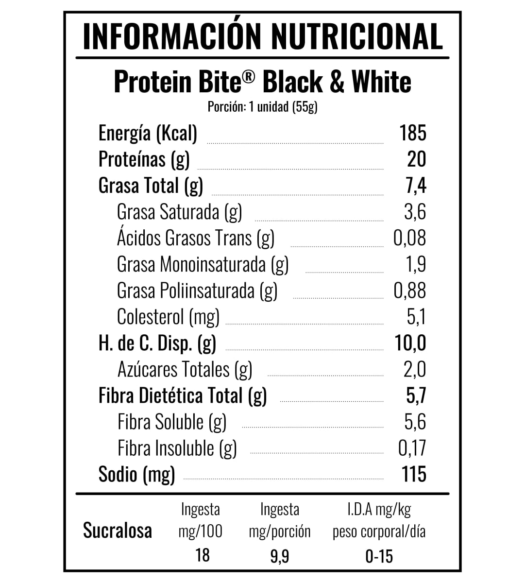 PROTEIN BITE | STRONGEST.CL