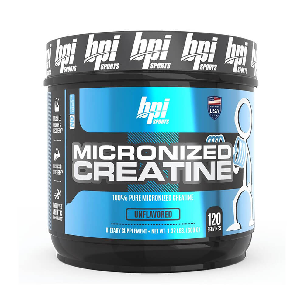 Creatine Micronized BPI SPORT 600 gramos | STRONGEST.CL