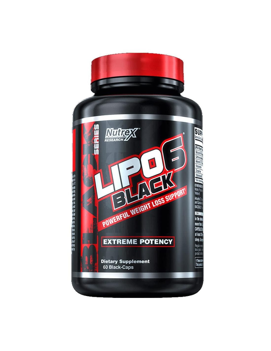 Nutrex Lipo 6 Black 60 cápsulas | STRONGEST.CL