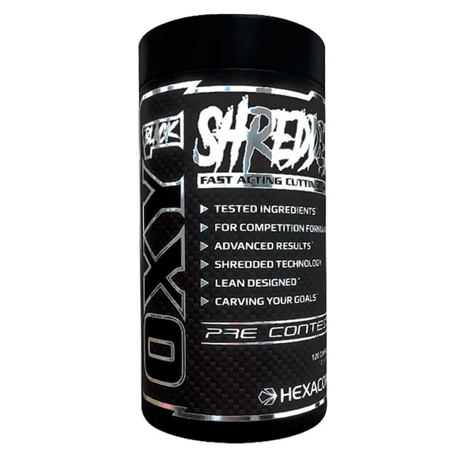 OXY1 SHREDDED 120 cap | STRONGEST.CL