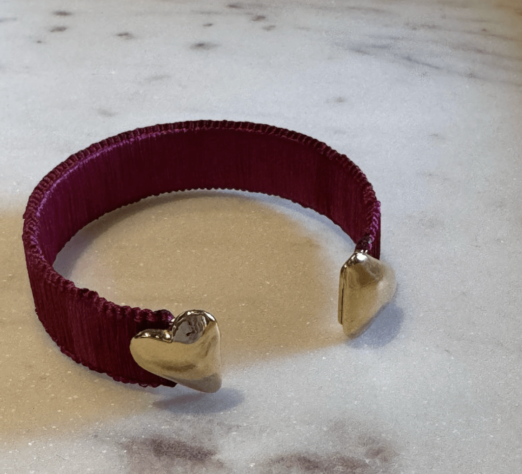 PULSERA TEJIDA ROJA | Pequeñas Indulgencias