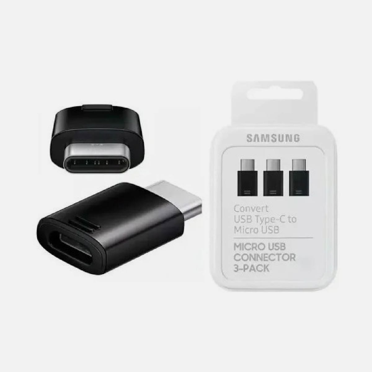 SAMSUNG CONECTOR USB TIPO C A MICRO USB PACK DE 3 UN | Electro Store