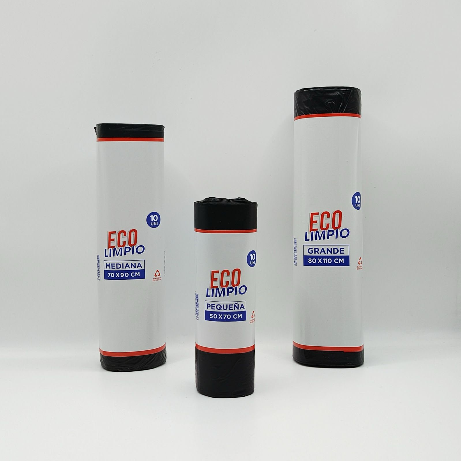 BOLSA BASURA ECO LIMPIO 50x70cm | HIPERLIMPIO | Lideres en artículos de limpieza y packaging