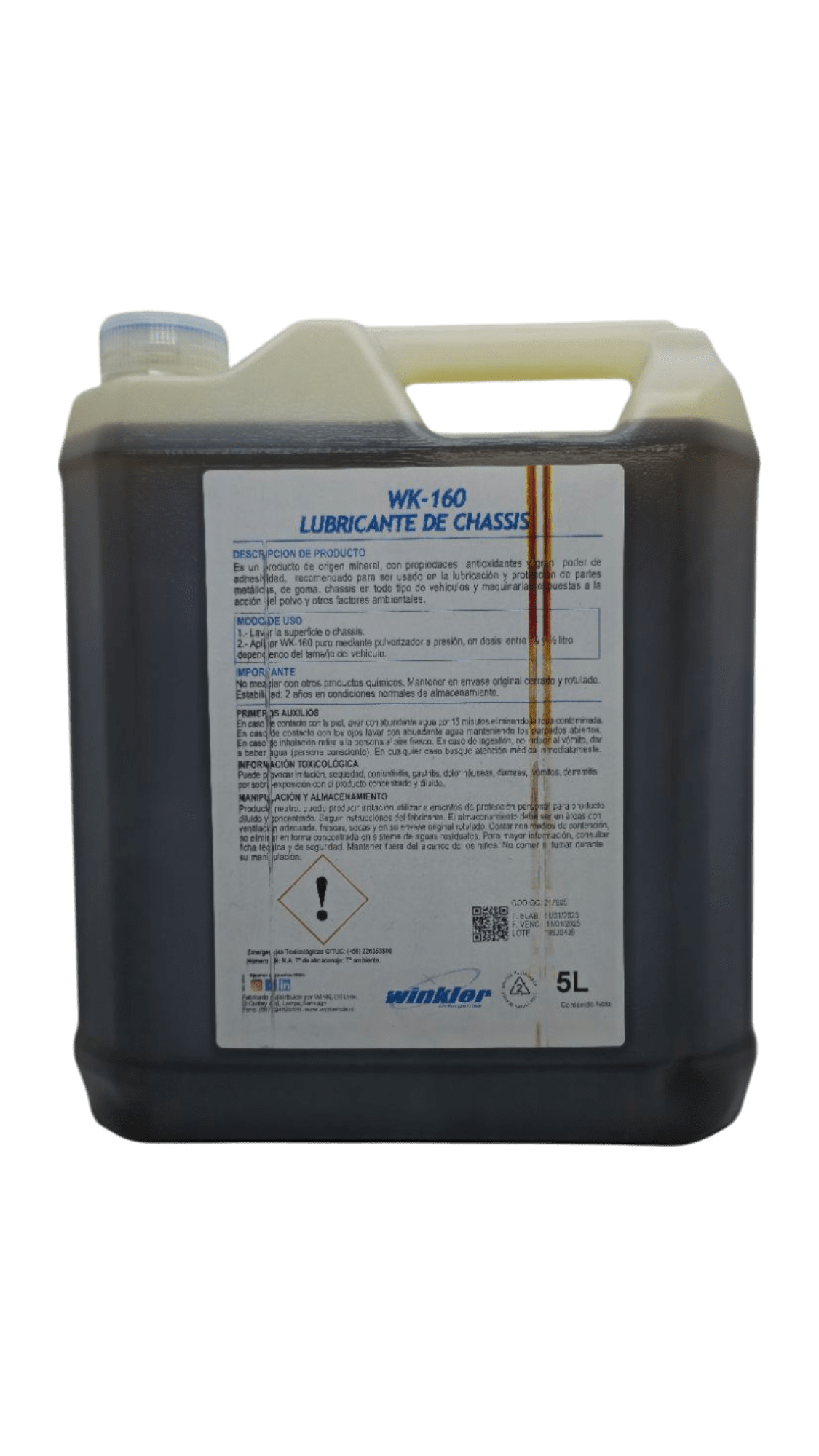 LUBRICANTE PARA CHASSIS 5 LT WK160-5 | Winz North