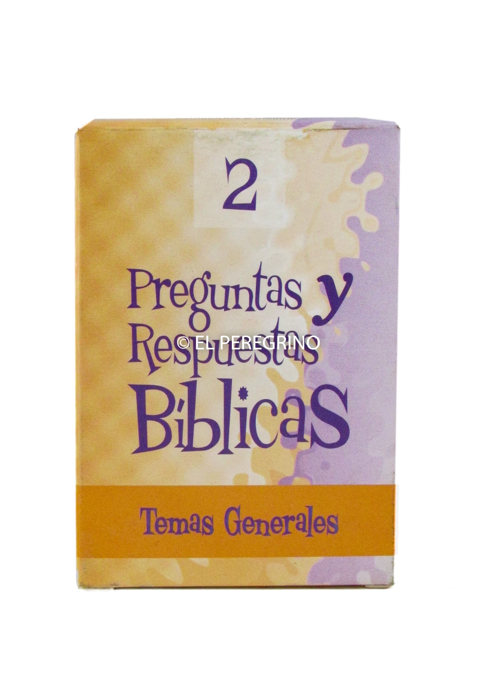 2 PREGUNTAS Y RESPUESTAS BIBLICAS TEMAS GENERALES | Libreria El Peregrino 2 PREGUNTAS Y RESPUESTAS BIBLICAS TEMAS GENERALES | Libreria El Peregrino