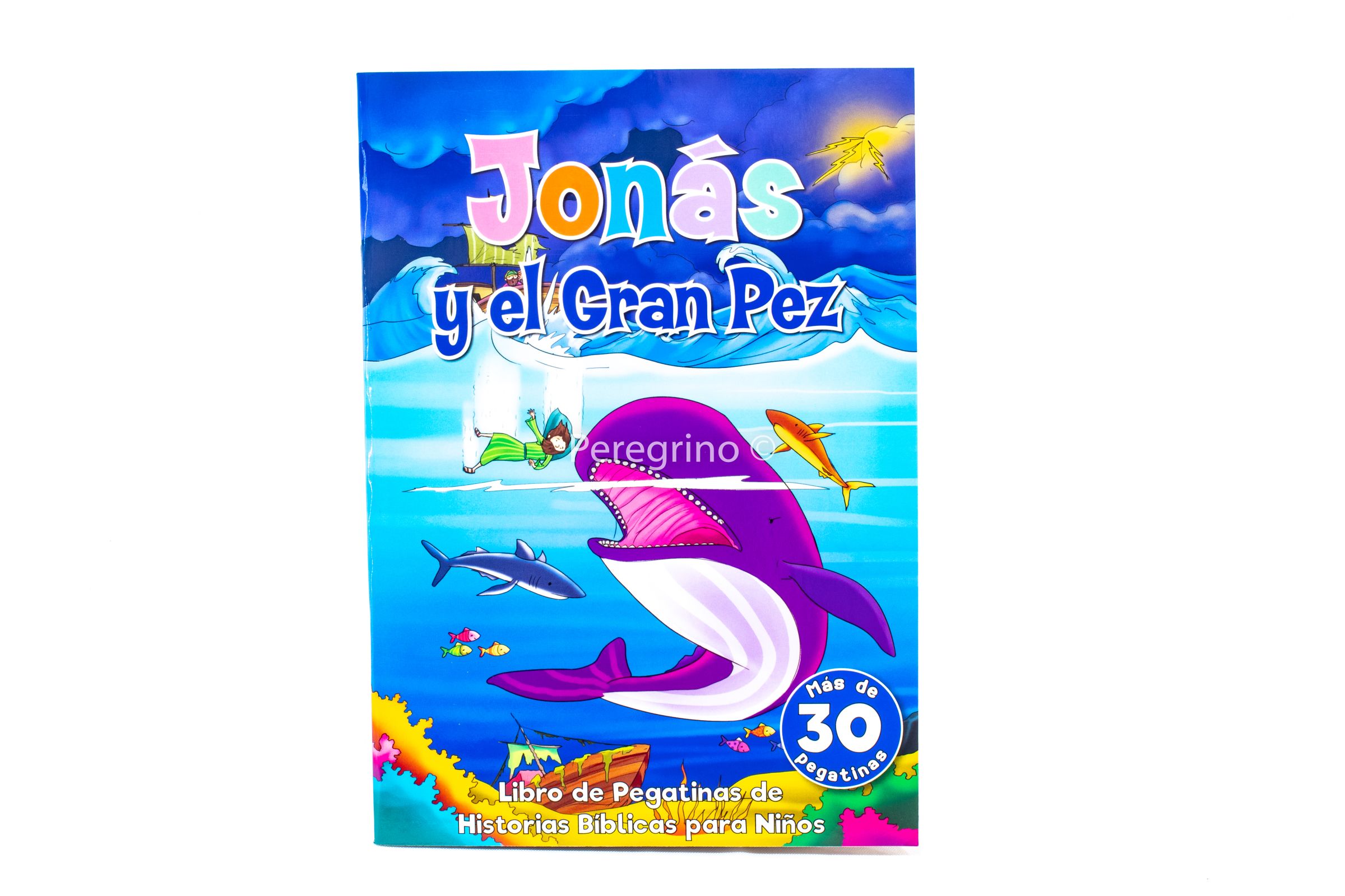 JONAS Y EL GRAN PEZ CON PEGATINAS | Libreria El Peregrino