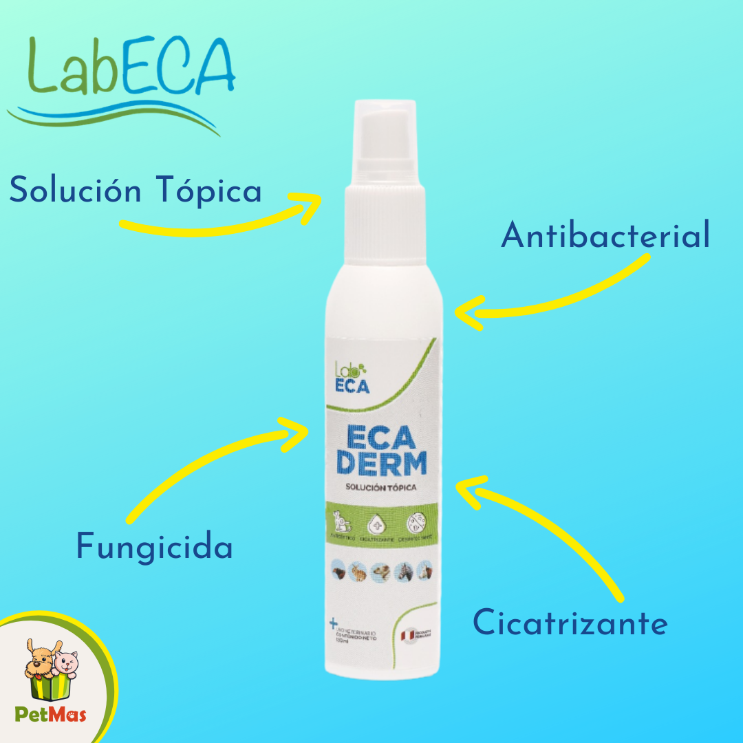 ECADERM SOLUCIÓN TÓPICA | Pet Más