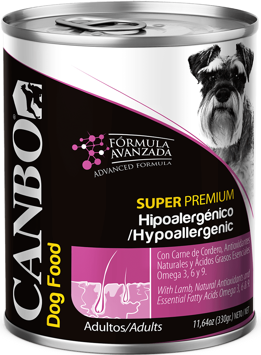 CANBO (PERRO) ADULTO HIPOALERGÉNICO LATA 330 GR | Pet Más