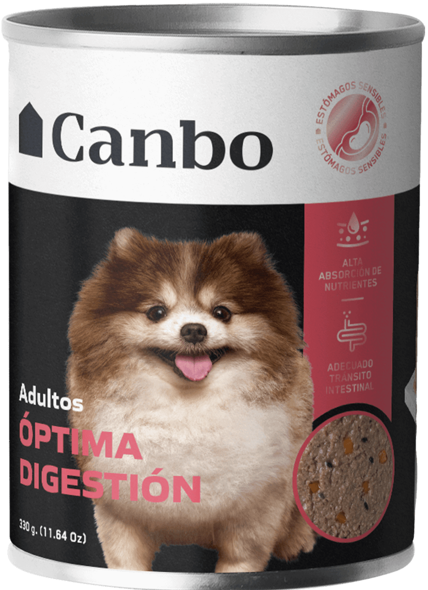 CANBO (PERRO) ÓPTIMA DIGESTIÓN LATA 330 GR | Pet Más