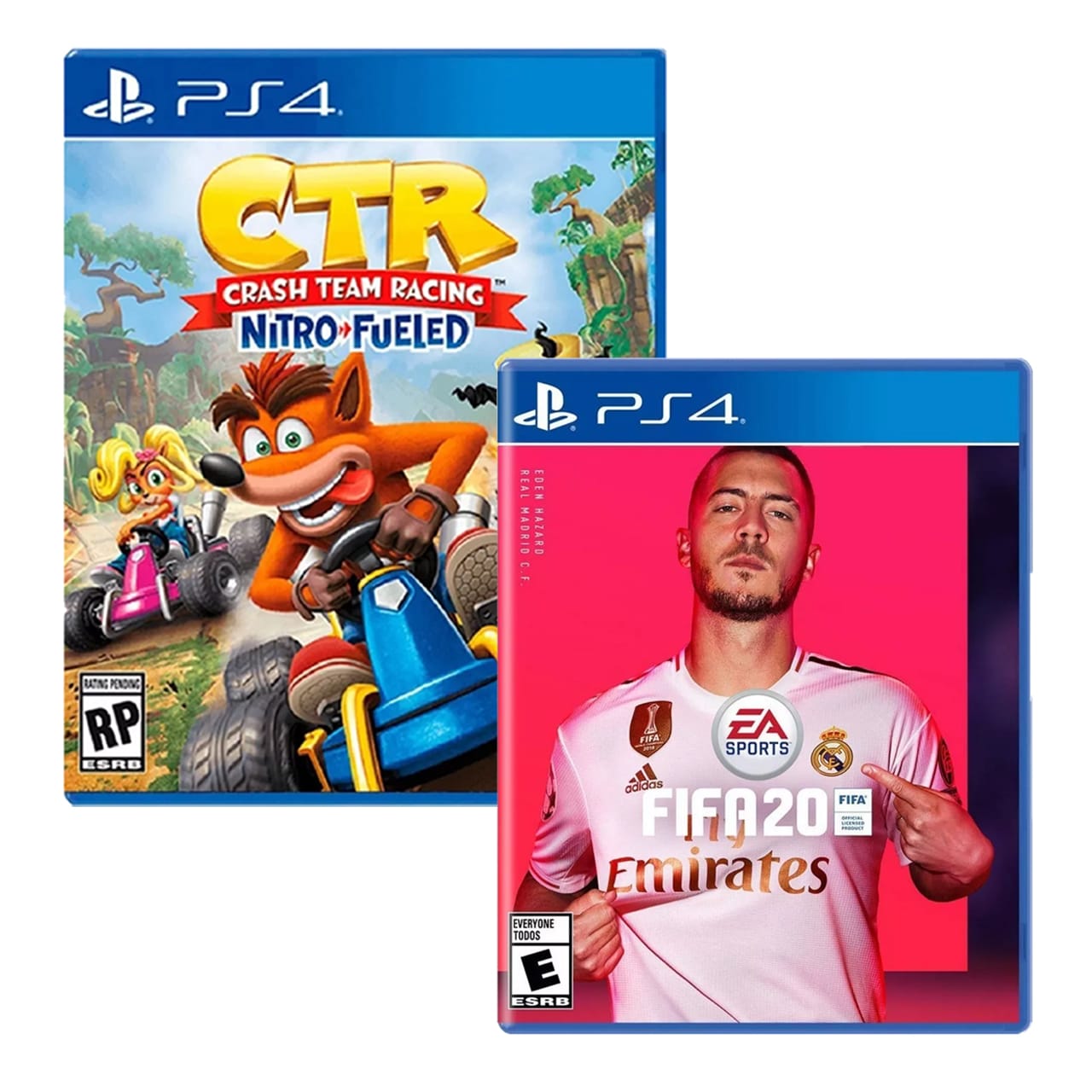 Juego PS4 Crash Team Racing Nitro Fueled + FIFA 20 | Boomers