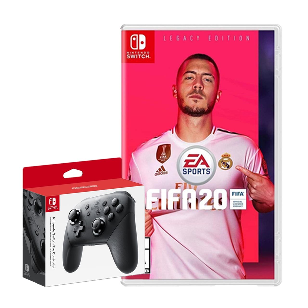 Mando Nintendo Switch Pro Controller + Fifa 20 | Boomers