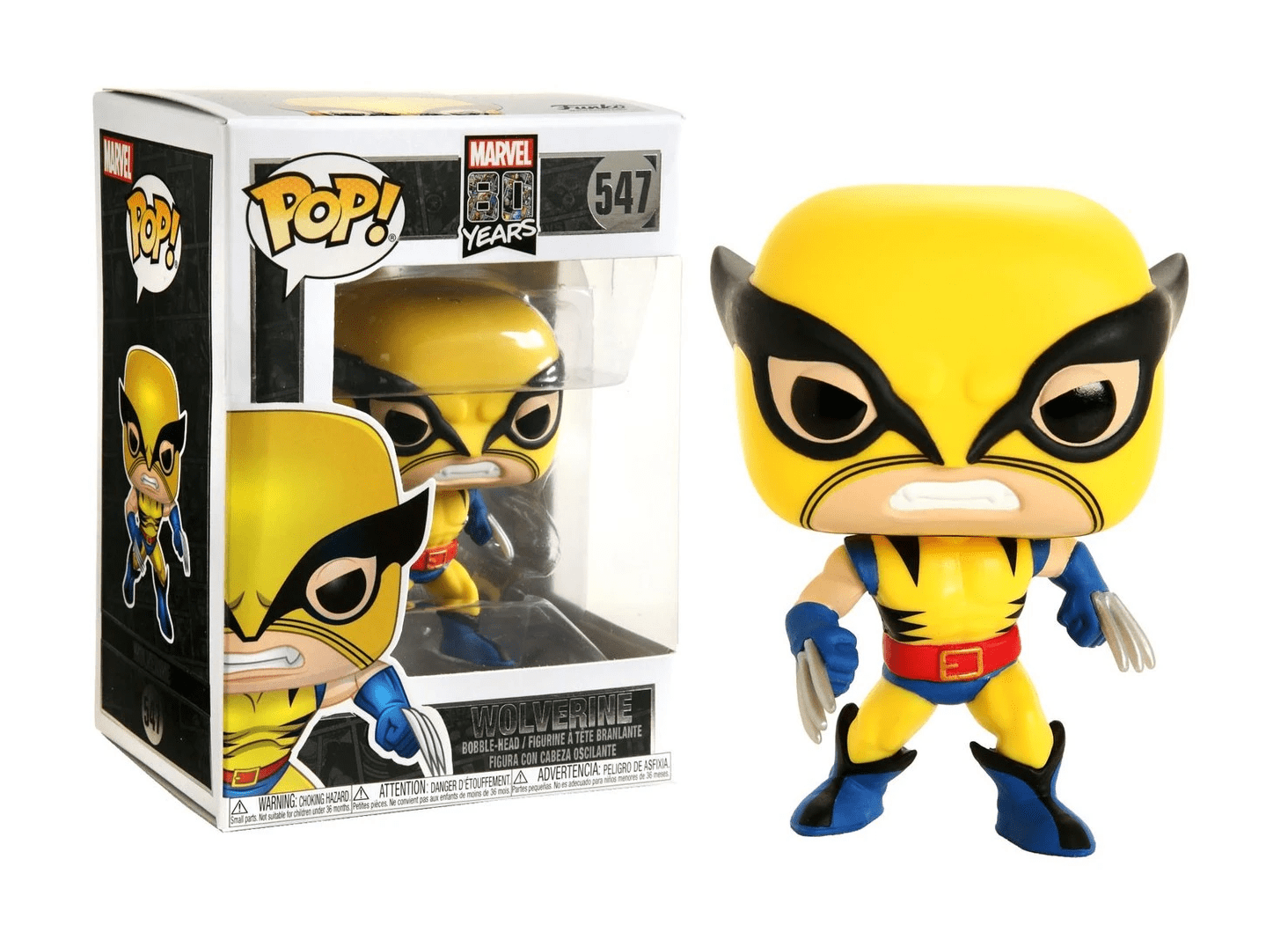Funko Pop Wolverine - 80Th First Appearance Marvel N° 547 | Boomers
