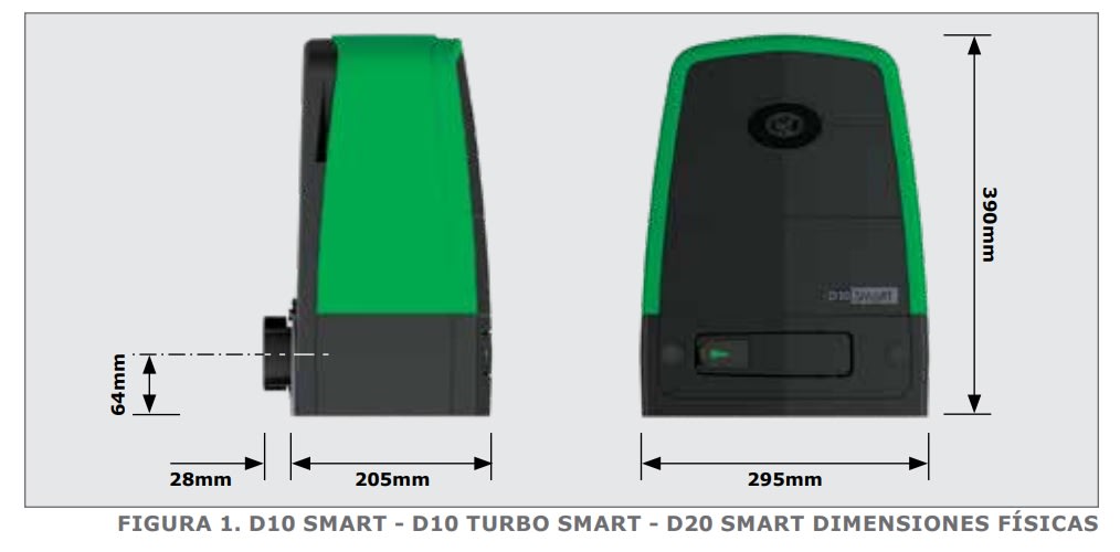 Motor para Portón Corredera Centurion D10 Turbo SMART cap. max. 1000kg ...