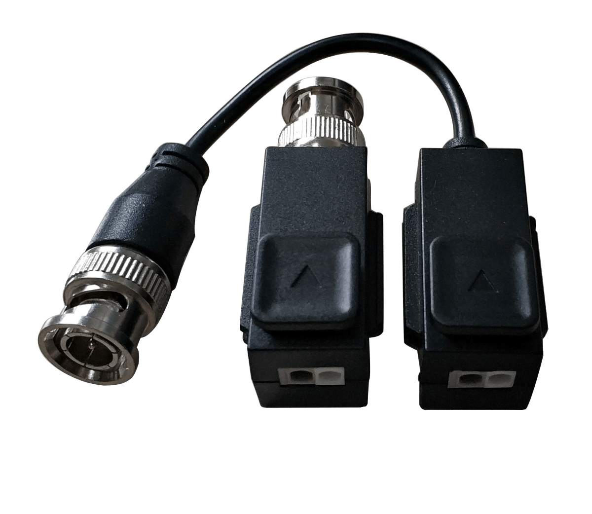 Video Balun, Set 4K Ponchable DS-1H18S/E-C Hikvision | Fullcctv