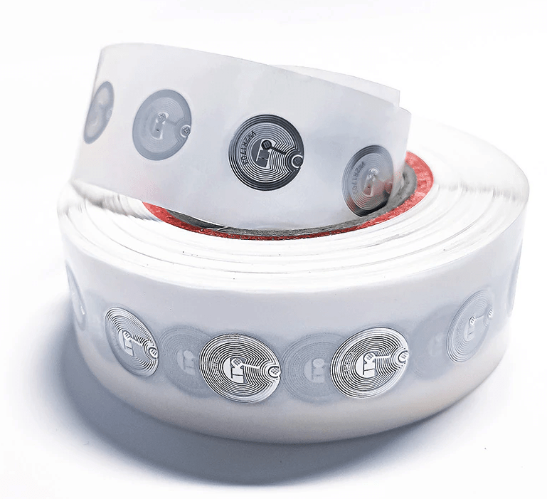 Autoadhesivo RFID redondo 13.56 Mhz 1K, regrabable | CT-Fullcctv
