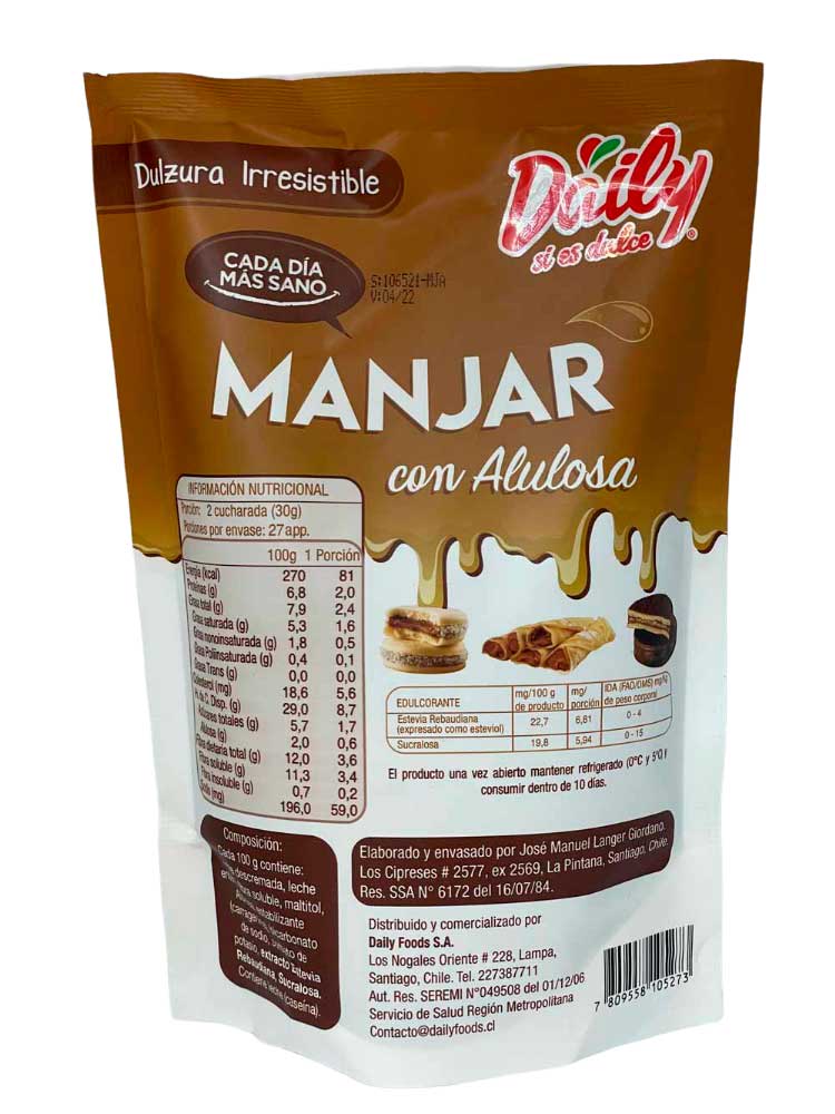 MANJAR DAILY | Distribuidora Maureen