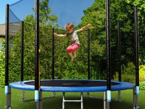 Cama Elástica Saltarina Con Malla Juegos Niños Infantil | Casaliving