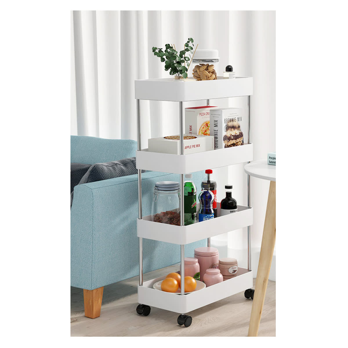 Estante Con Rueda | Casaliving