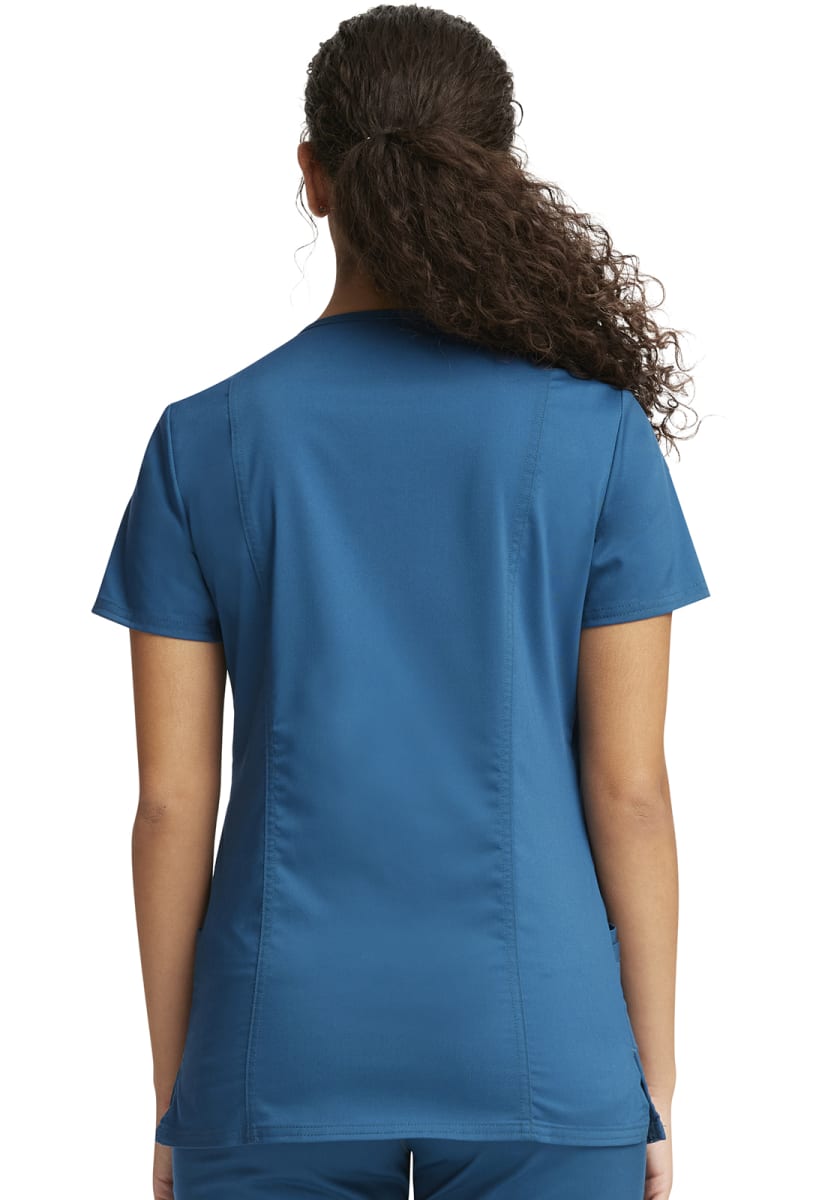 CHEROKEE REVOLUTION TOP WOMAN WW620 AZUL CARIBE | MED Moda Profesional