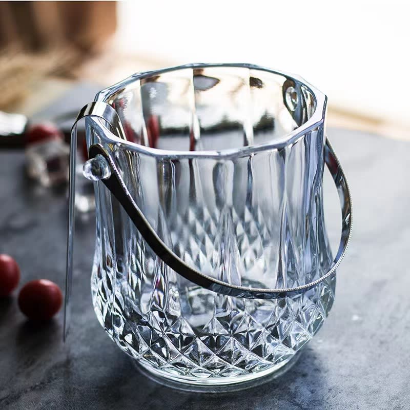 HIELERA 1 LT ACRILICO TRANSPARENTE 22X12 CM | The Home Bar ...