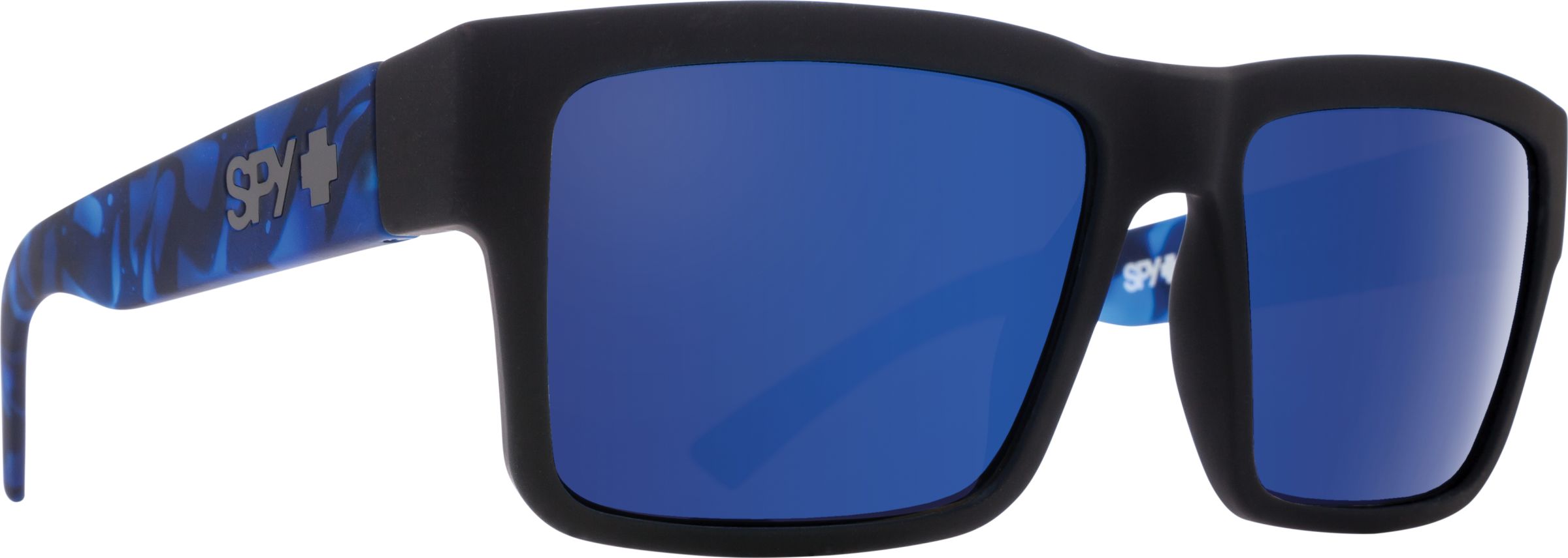 Spy Sun Montana Soft Matte Black Navy Tort Happy Gray Green W Dark Blue Spectra Spystore
